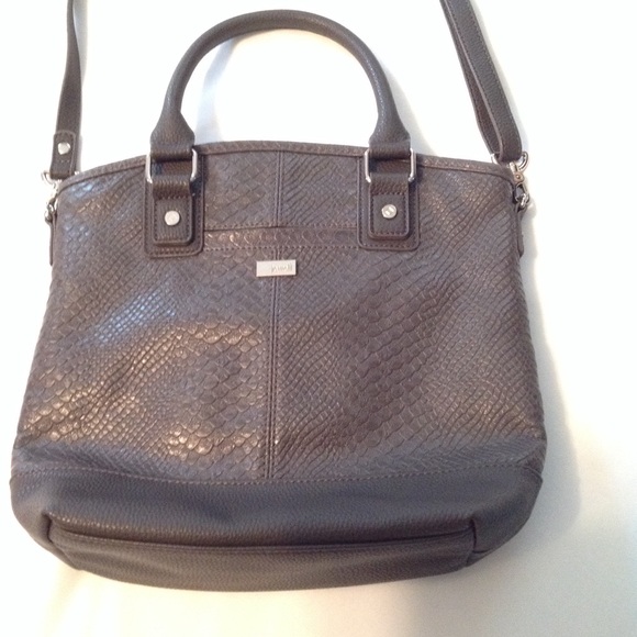 thirty-one | Bags | Jewell Thirty One City Charcoal Color Hand Bag ...